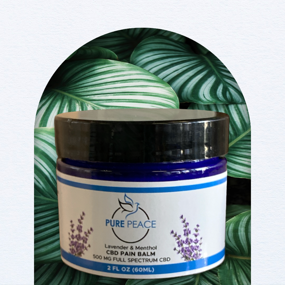 Full Spectrum Pain Balm - Pure Peace CBD – Pure Peace LLC